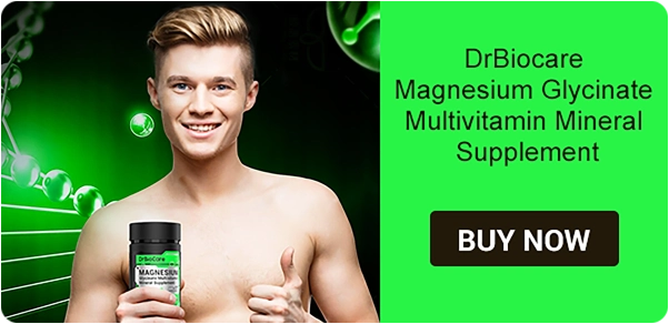 DrBiocare Magnesium Glycinate Multivitamin Mineral Supplement